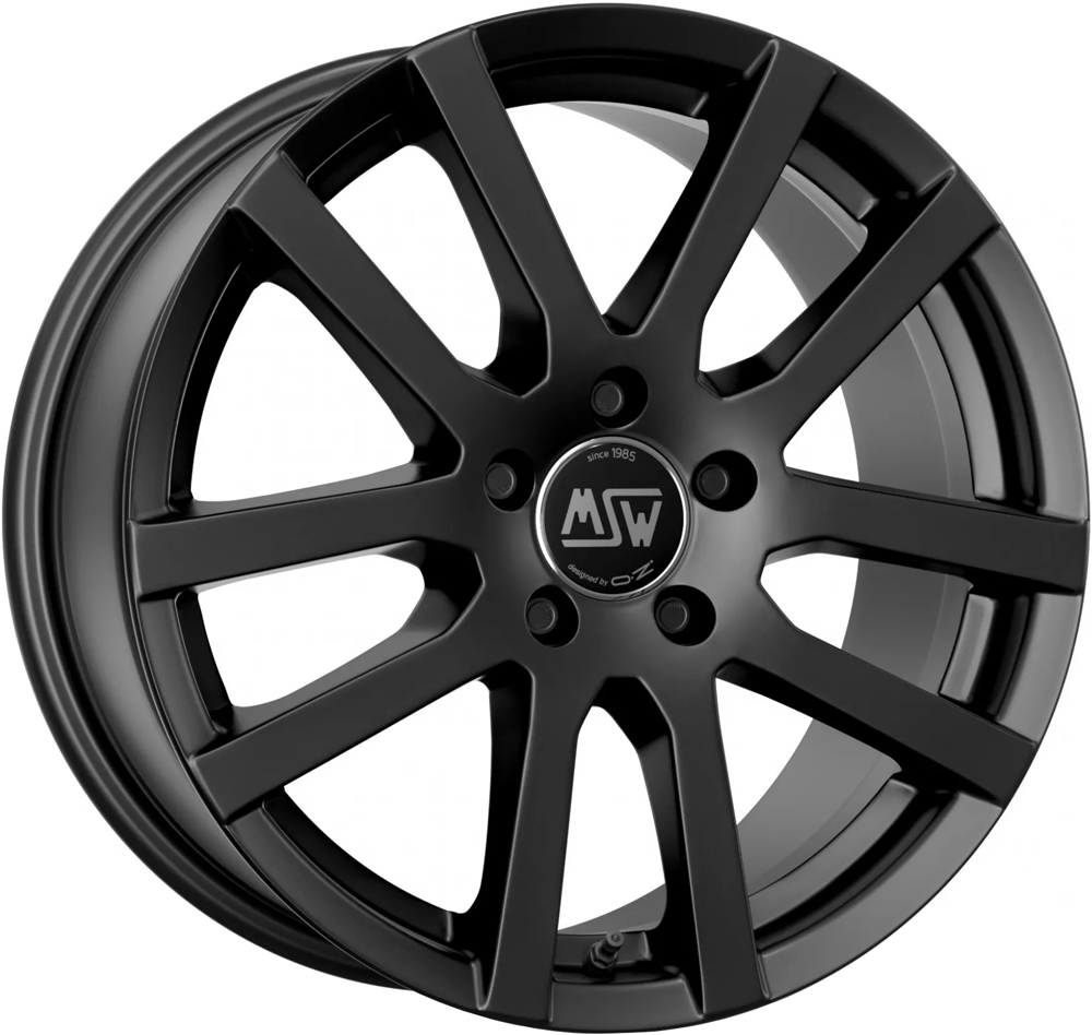 MSW MSW 22 MATT BLACK 6.5Jx16" 4x108 ET18 CB65.1 | Еконт - Твоят магазин